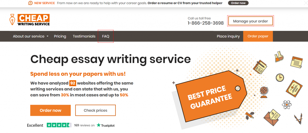 CheapWritingService Reviews 2023 Rating: 7.2/10 Is it Reliable?